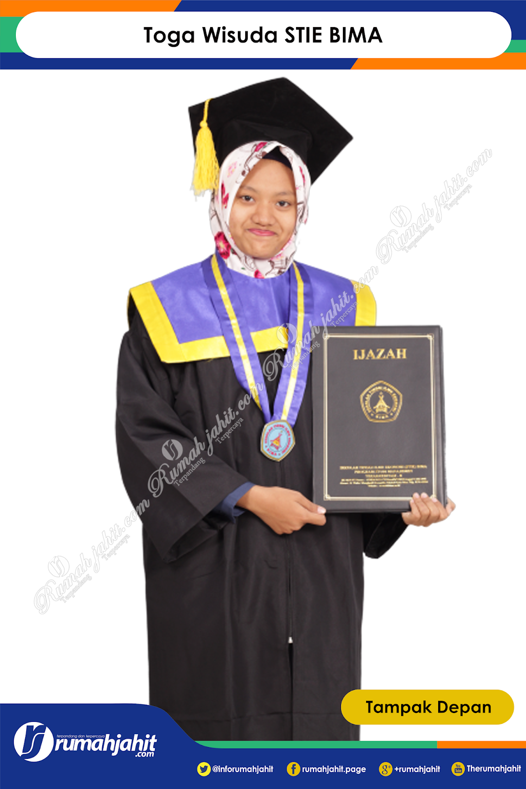 Toga Wisuda STIE BIMA