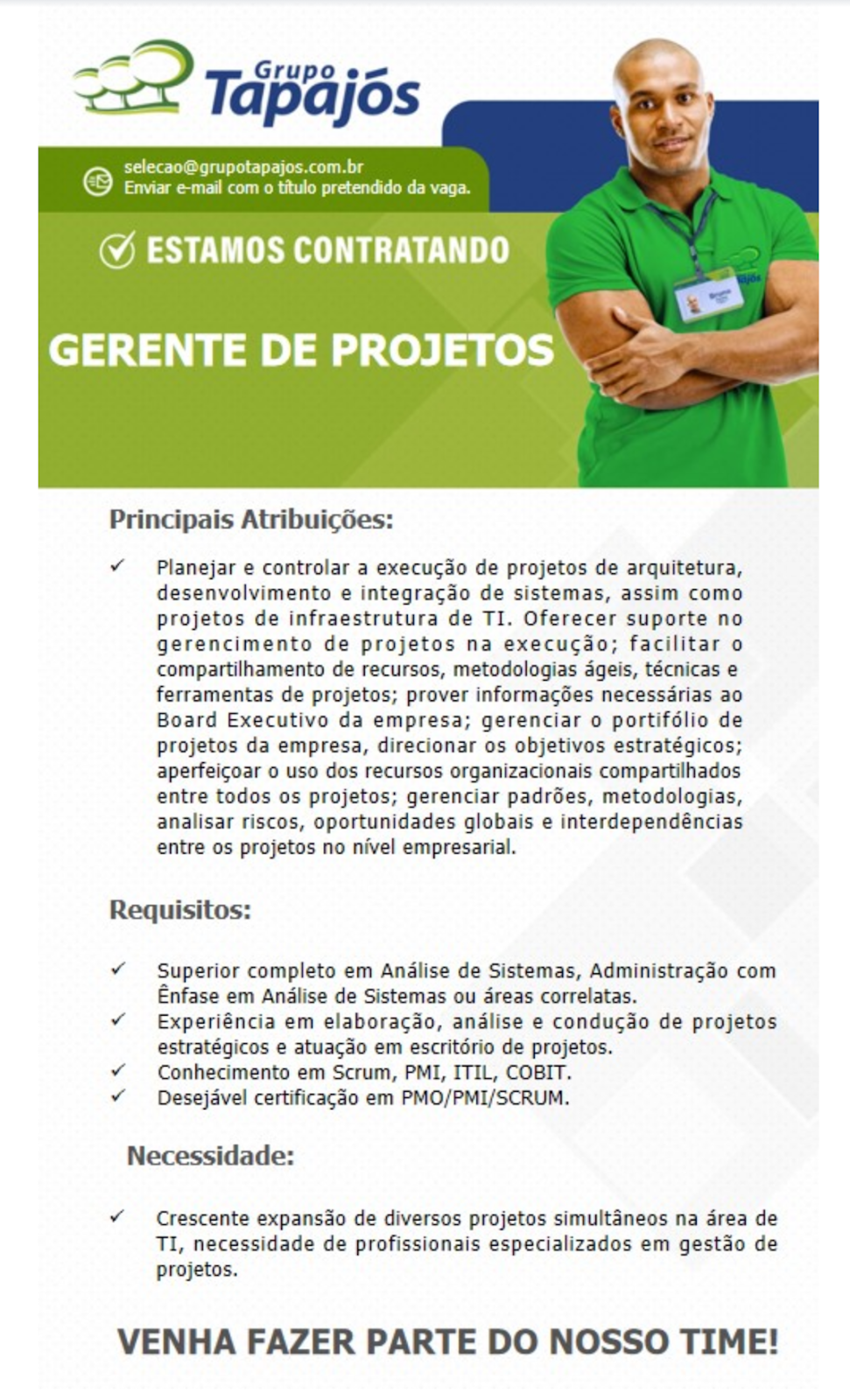 Analista de Materiais/Assistente de RH/Assistente Administrativo ...