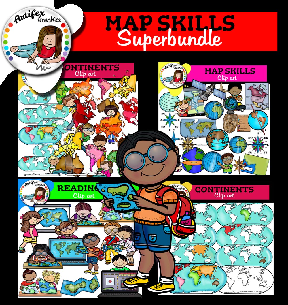Artifex Graphics: Map Skills Superbundle