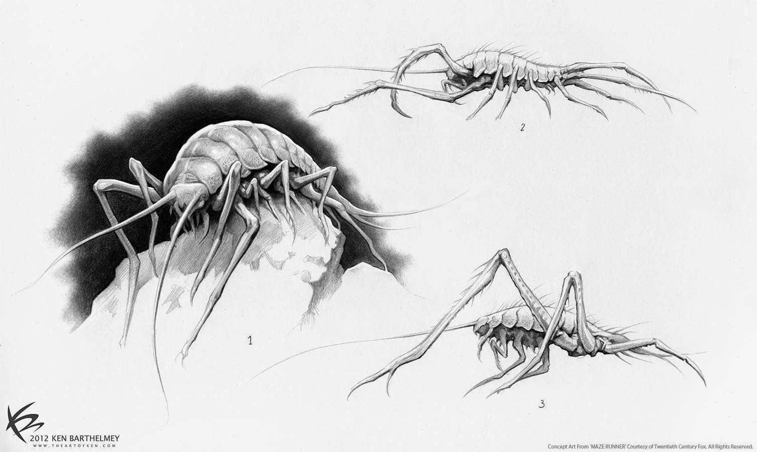 Here's What the Grievers Almost Looked Like in THE MAZE RUNNER Concept ...