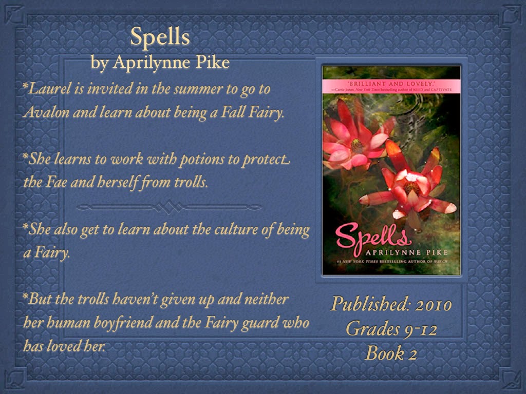 Young Adult Reading Machine: Spells by Aprilynne Pike