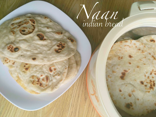 NAAN ( Making naan in induction stove with step by step tutorial)