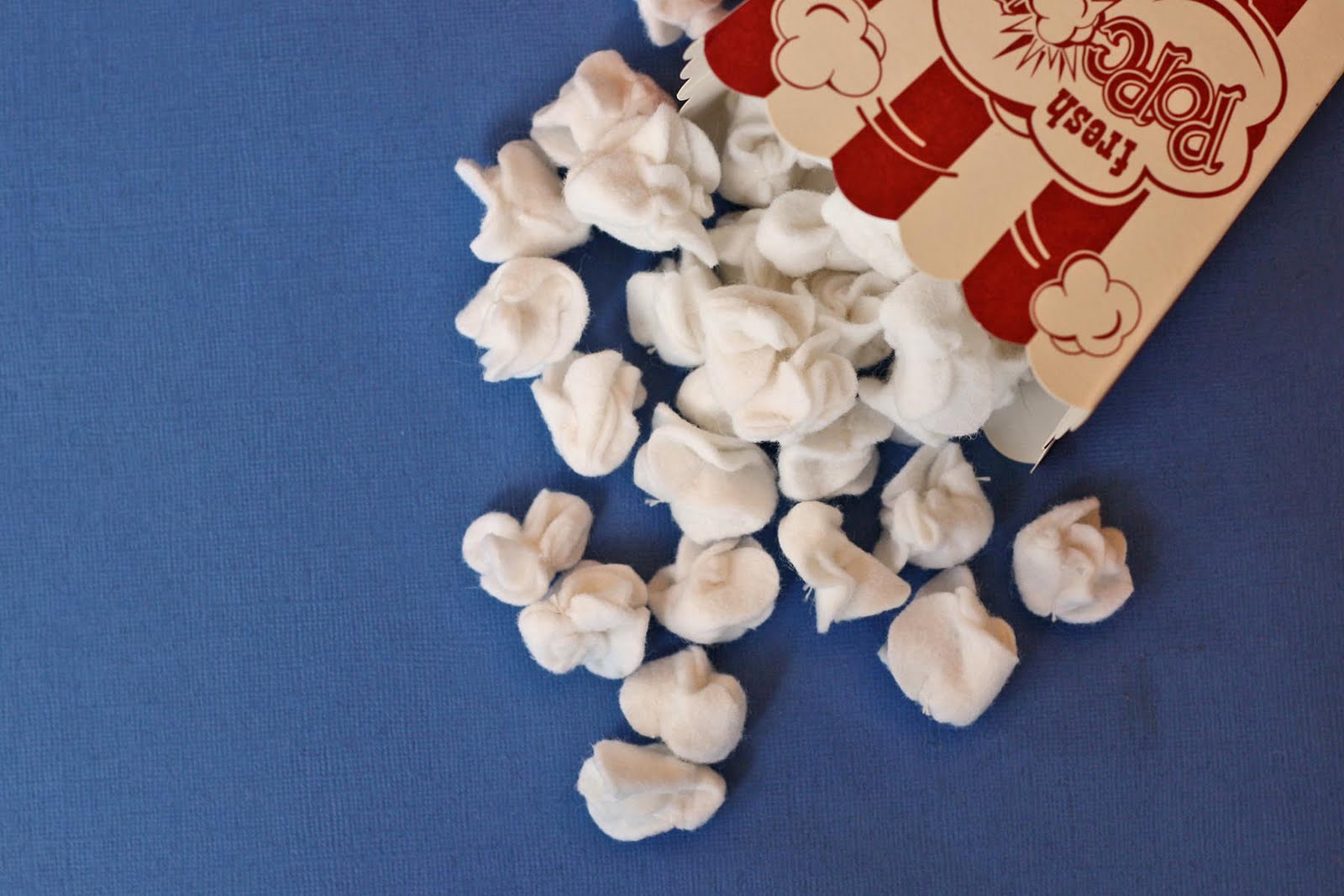 All In One Days Time: Felt Popcorn Tutorial
