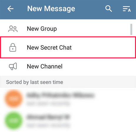 Penjelasan Secret Chat Telegram dan Cara Menggunakannya - Gubuk Pintar