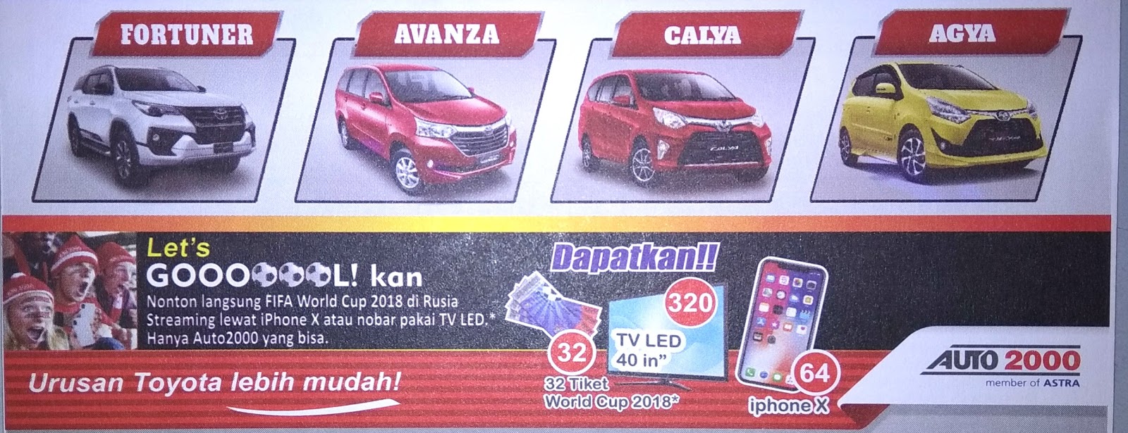 Kredit Mobil Toyota Mei 2018