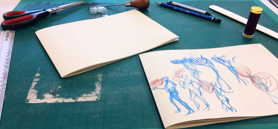 Jon MacCaull's notepad: Project: Making Process Books