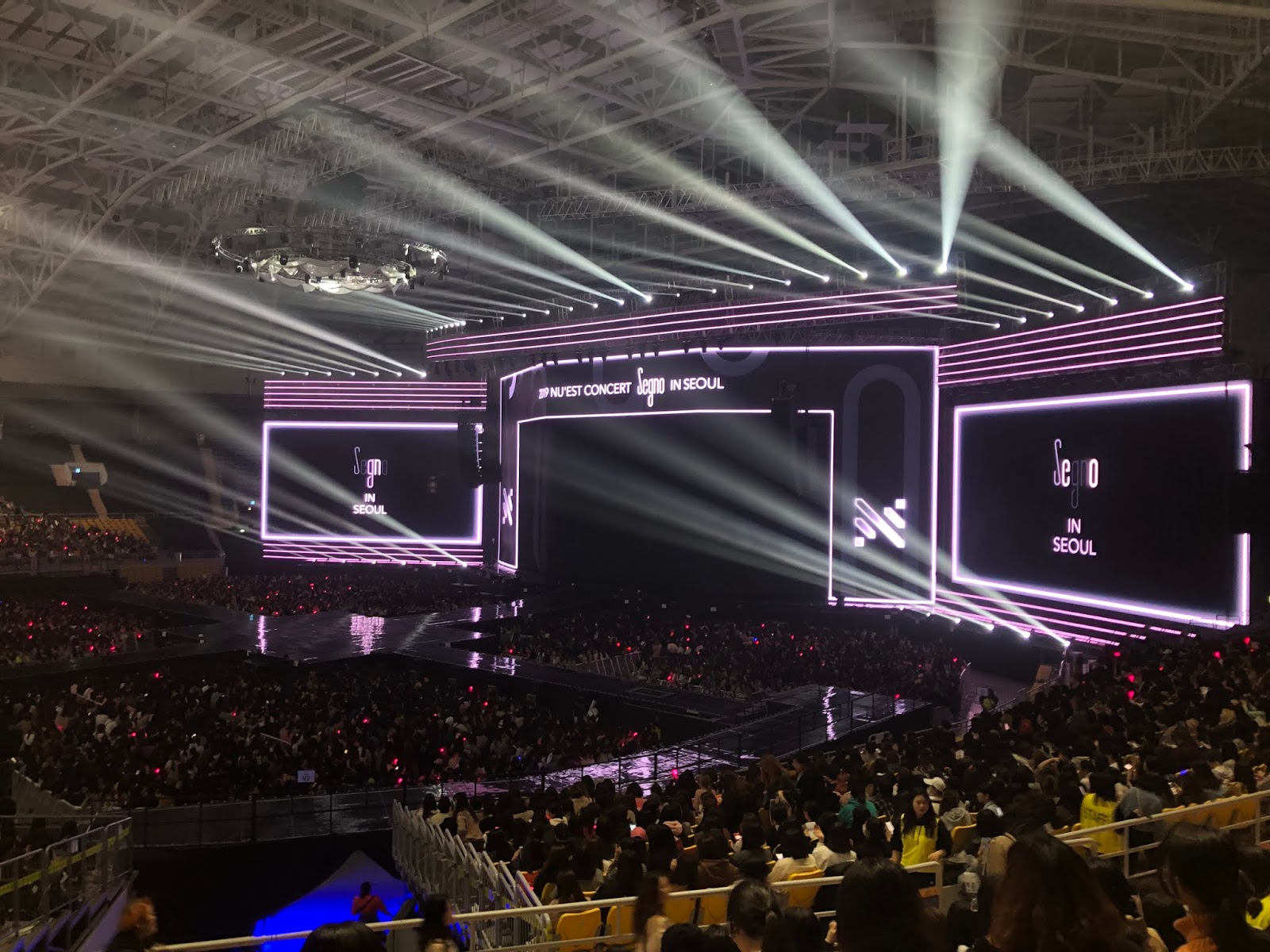 首爾奧林匹克公園 KSPO DOME 看台區域視野 不完整整理