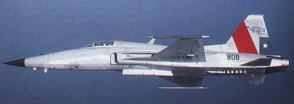 Caza F5 de la FACH