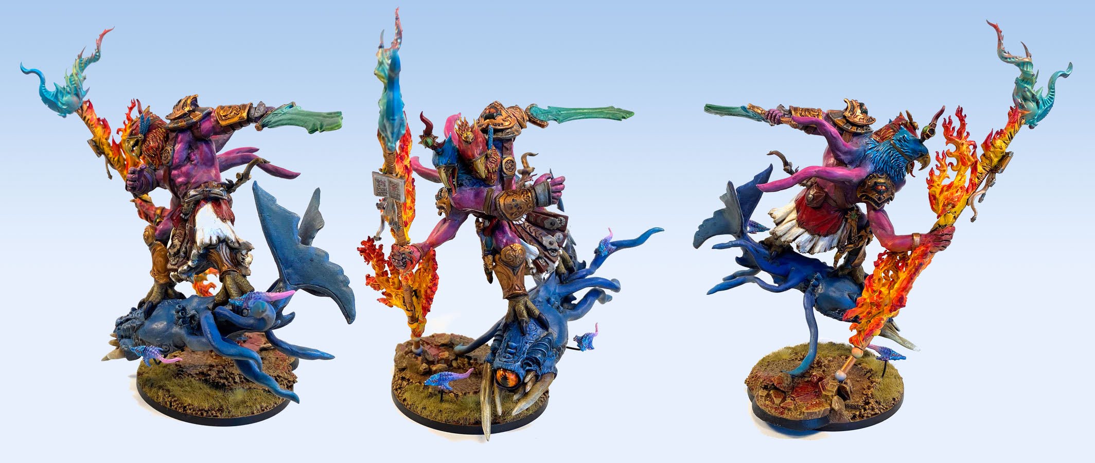 [army showcase] 40k - Chaos Demons of Tzeench