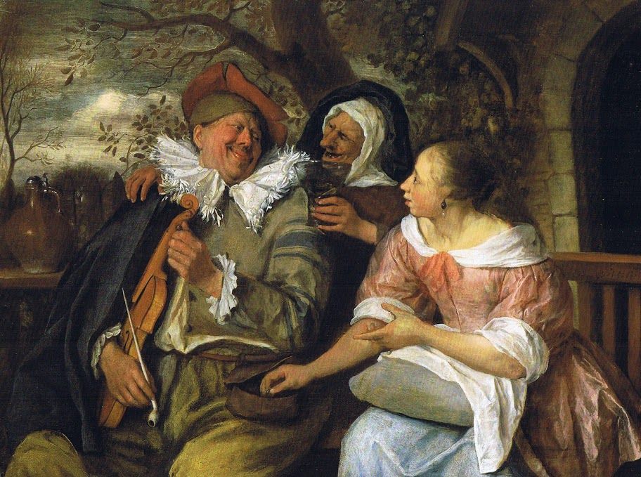 CarolArt Paintings and Video : Jan Steen (1626–1679) Dutch painter