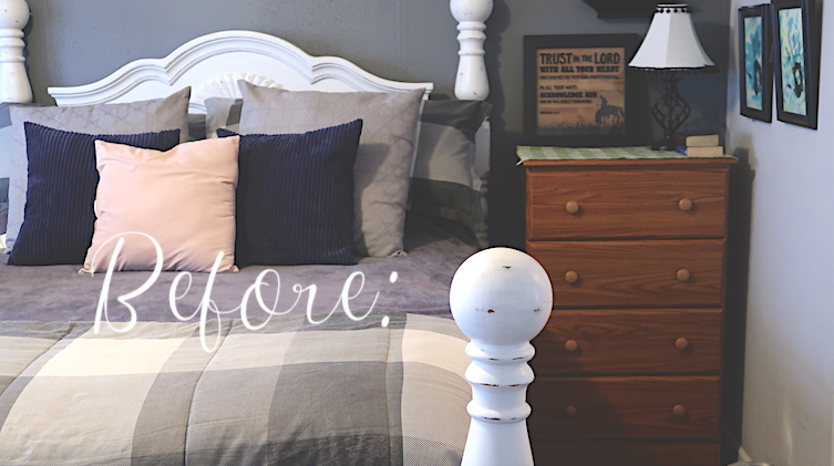 DIY Dresser Update - Plain to Farmhouse Style - Cluttered CorkBoard