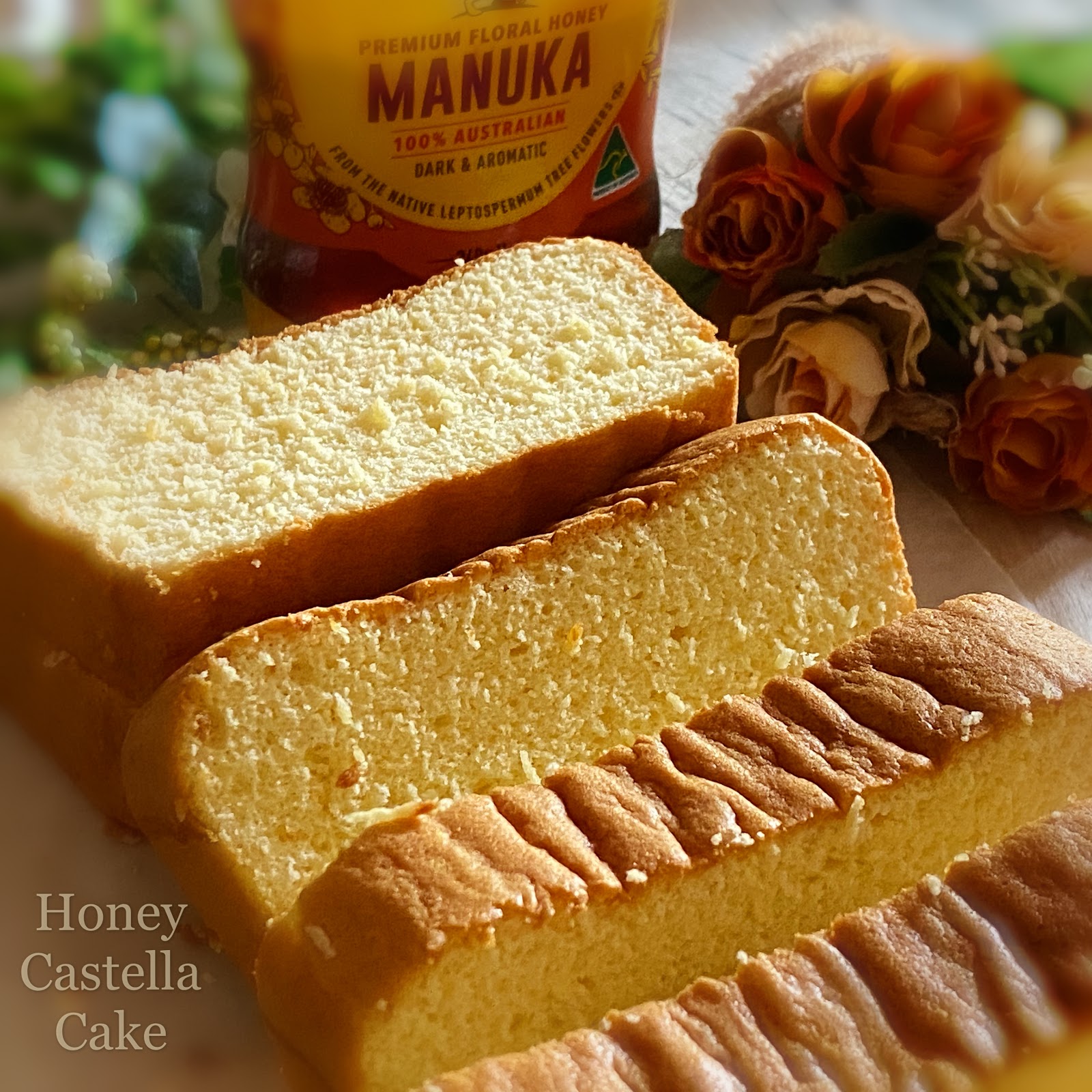 My Mind Patch: Honey Castella Cake (Evaporated Milk version)