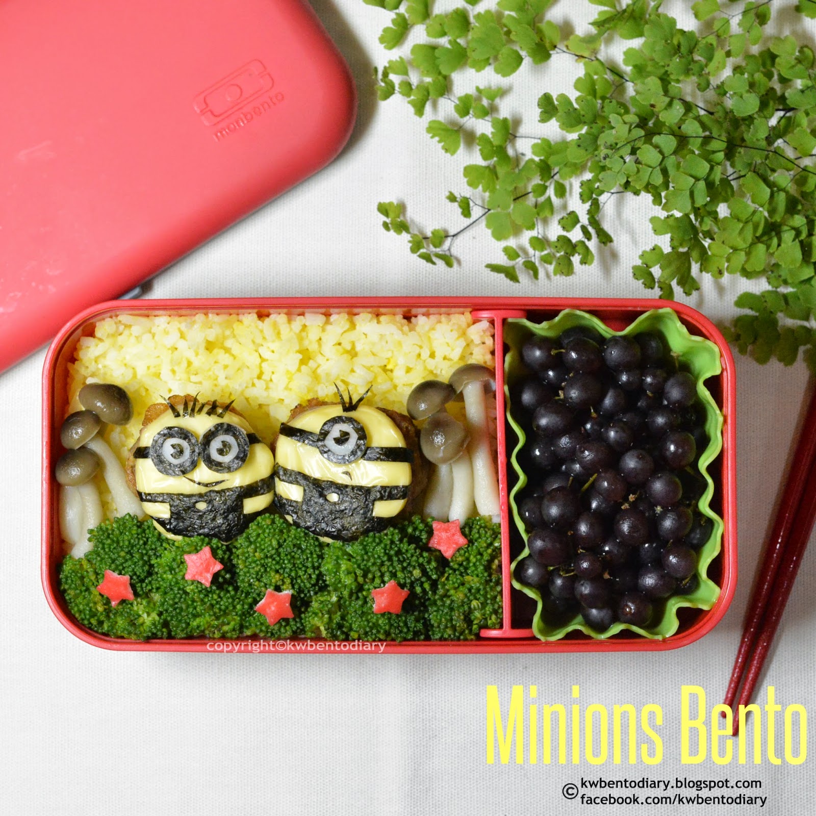 Karenwee's Bento Diary: Bento2014#Sep25~Minions Bento