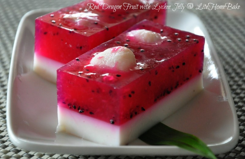 Resep Dan Cara Membuat Puding Buah Naga Merah Nan Cantik Qudapan