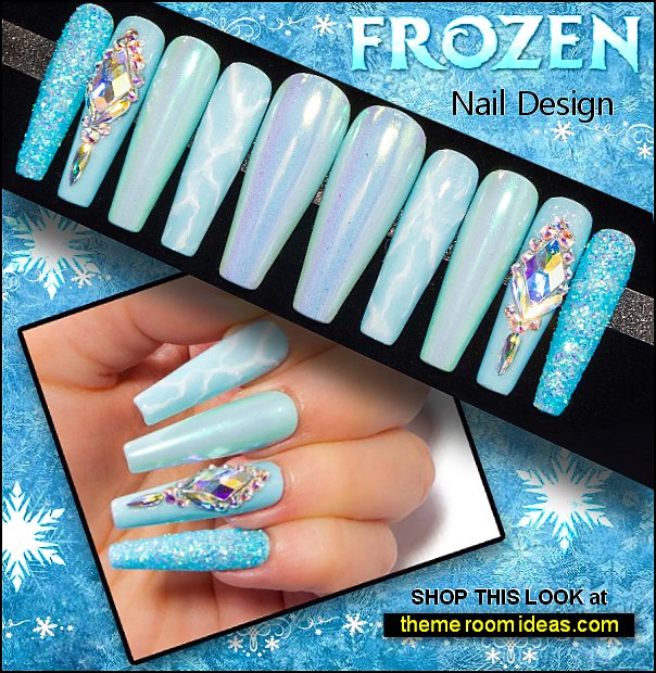 Decorating theme bedrooms - Maries Manor: Disney Princess nail art ...