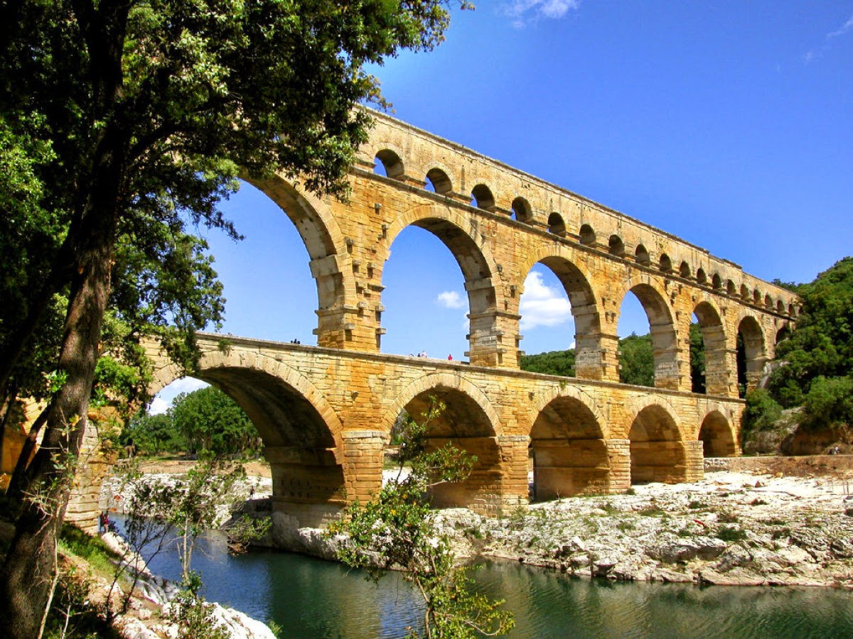 The south of France: Roman remains of Provence and Languedoc, | World ...