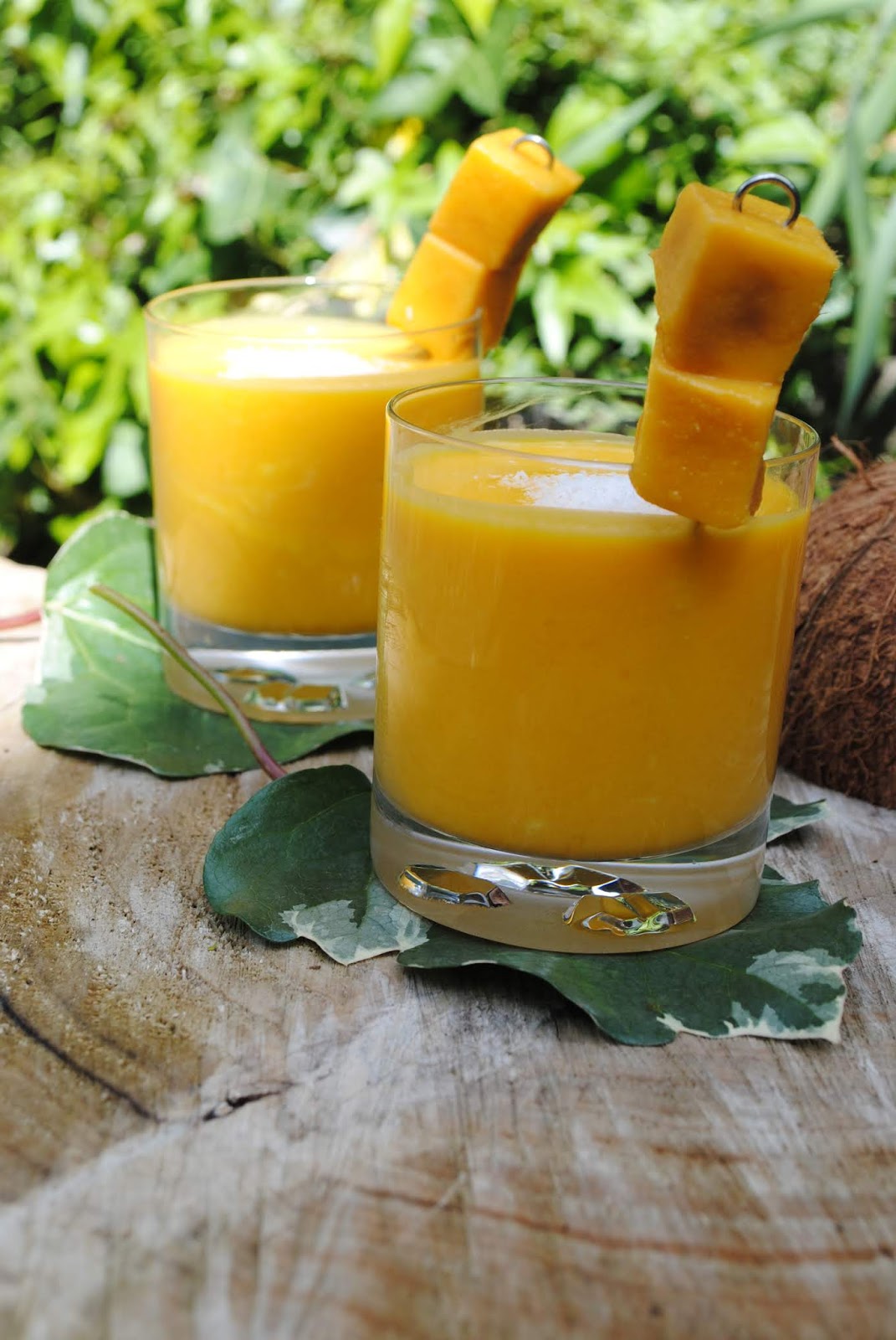 Sweet Mango and Coconut Lassi | simply.food