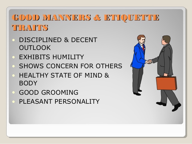 Basic Educational learning centre all in one English: Etiquette and ...