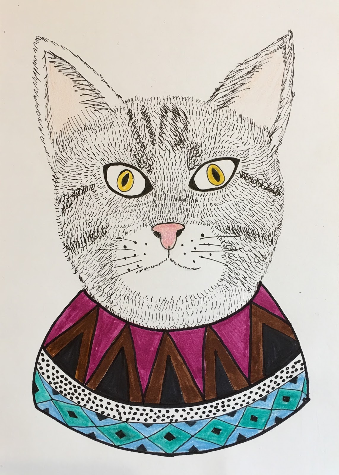 Art Room Britt: Indi Maverick-Inspired Illustration Animals - Adult Class