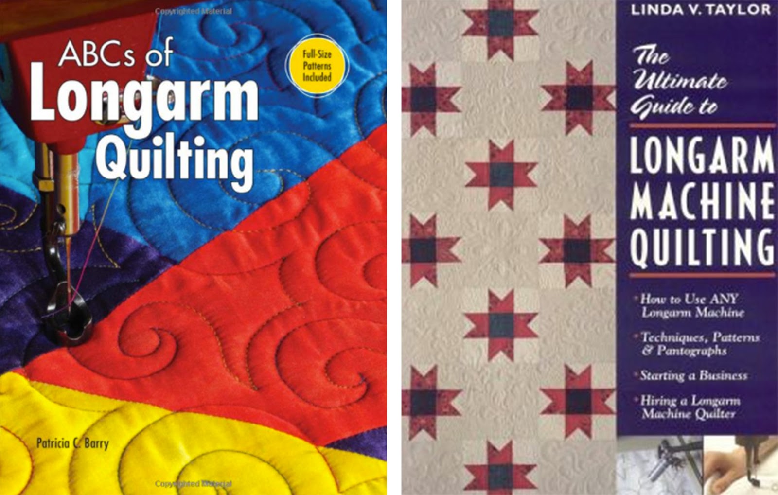 Cherry Valley Designs: Longarm Quilting Books Review