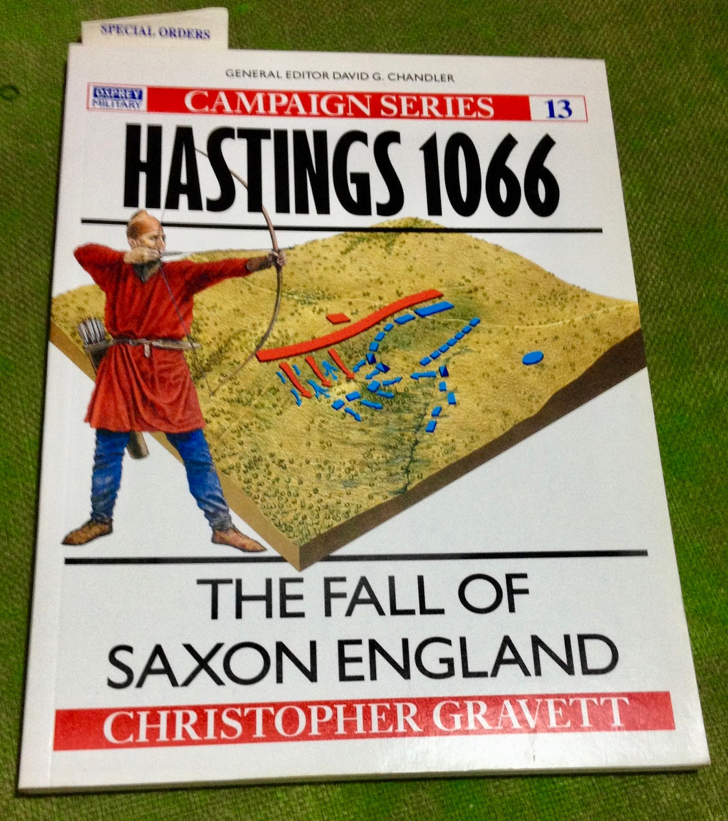 Grid based wargaming - but not always: Norman Paper Soldiers