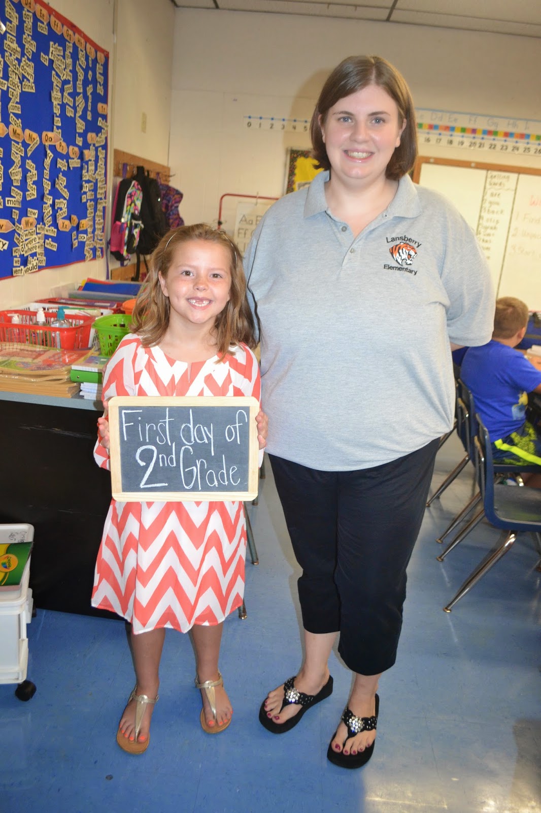 SMITH STORIES: Emma's first day of 2nd grade