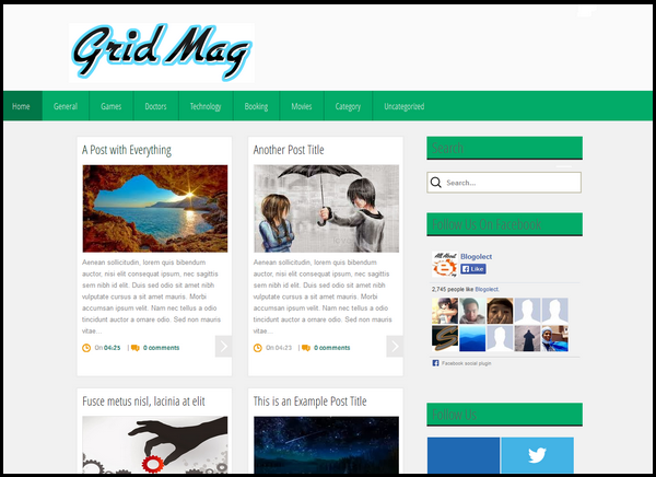 20 Best Blogger Templates of 2014 | Blogolect