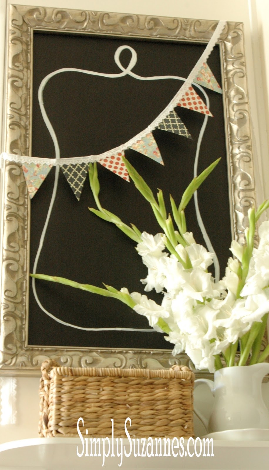 Simply Suzanne's AT HOME: easy-to-make Summer bunting