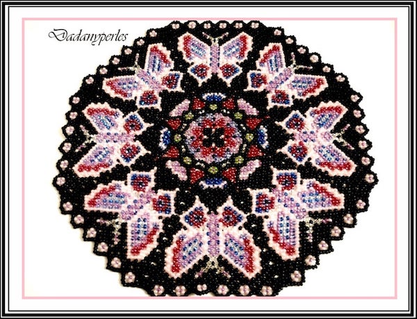 Intricate Beaded Doily Patterns by dadanyperles / The Beading Gem