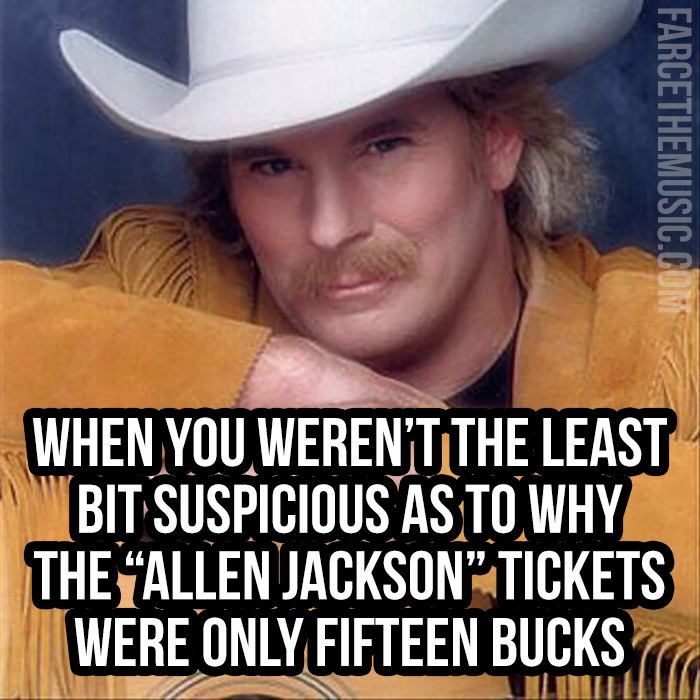 Farce the Music: More Monday Memes: Luke Bryan, Alan Jackson, Cody Jinks
