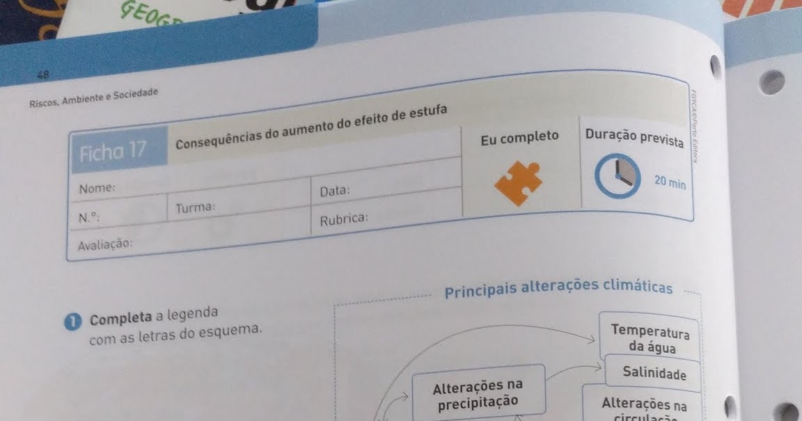 Ficha 17, Pág. 48 do caderno de Atividades