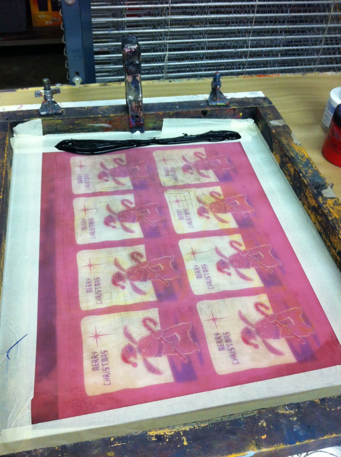 James Elston Illustration blog: Adventures in Screen Printing - 2011 ...