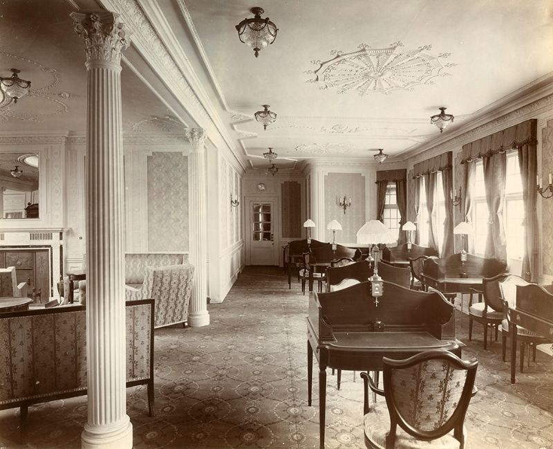 40 Amazing Photos Show Exterior and Interior of the RMS Lusitania ...