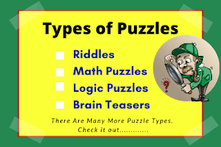 Puzzle Types with Pictures | Different Types of Puzzles