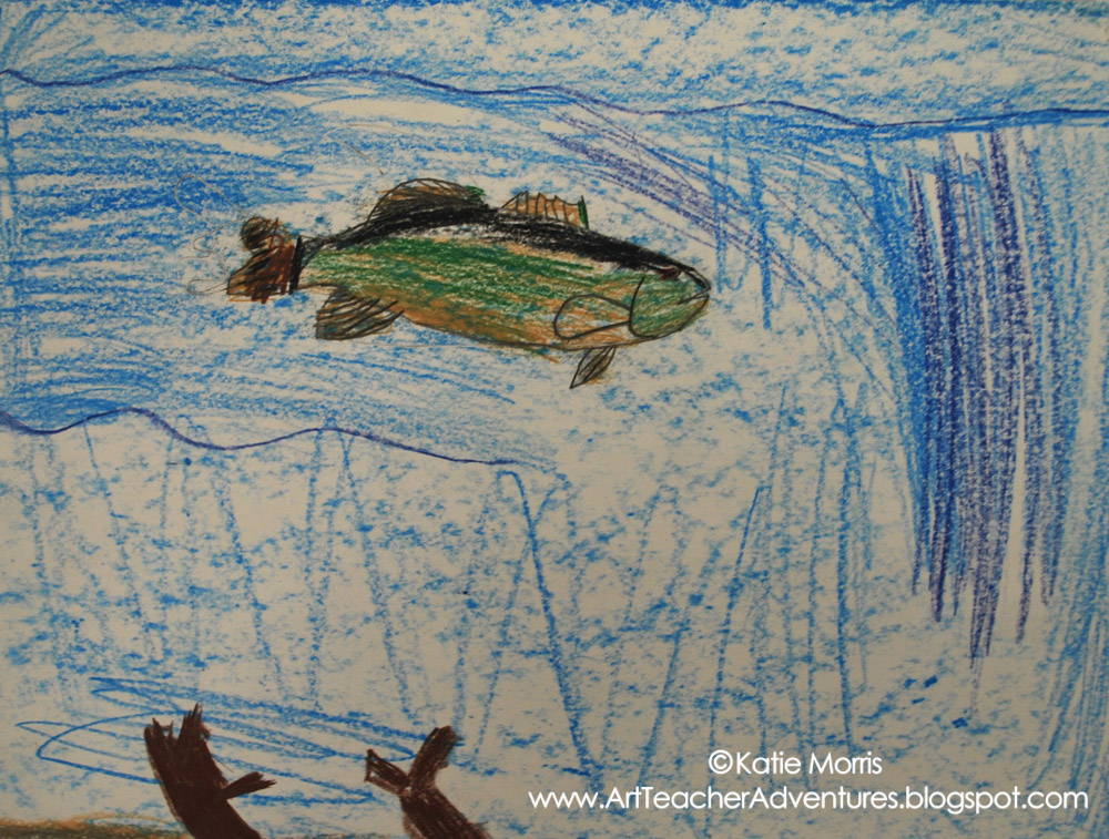 Katie Morris Art: 1st-3rd Grade Fish