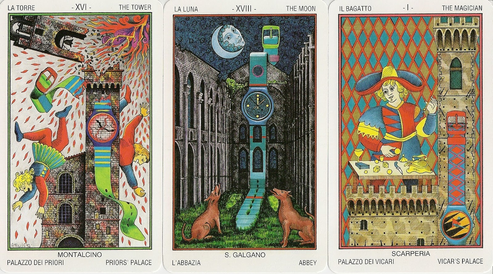 Eno's Tarots: I Tarocchi nei Colori della Toscana