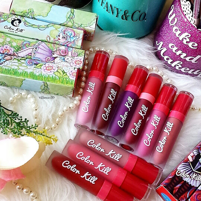 Color Kill Liquid Lipsticks ~ Swatches + Review