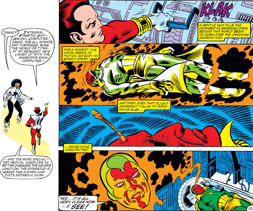 The Peerless Power of Comics!: The Golden Age Of... The Vision!