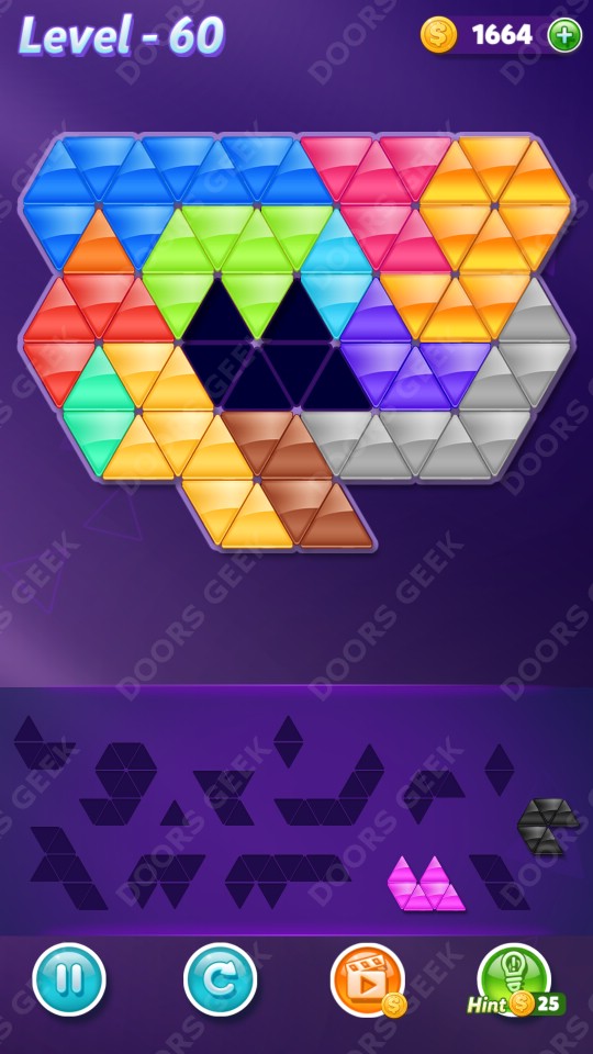 Block Triangle Puzzle Champion Level 60 Solution Doors Geek Block Triangle Puzzle Champion Level 60 Solution Doors Geek