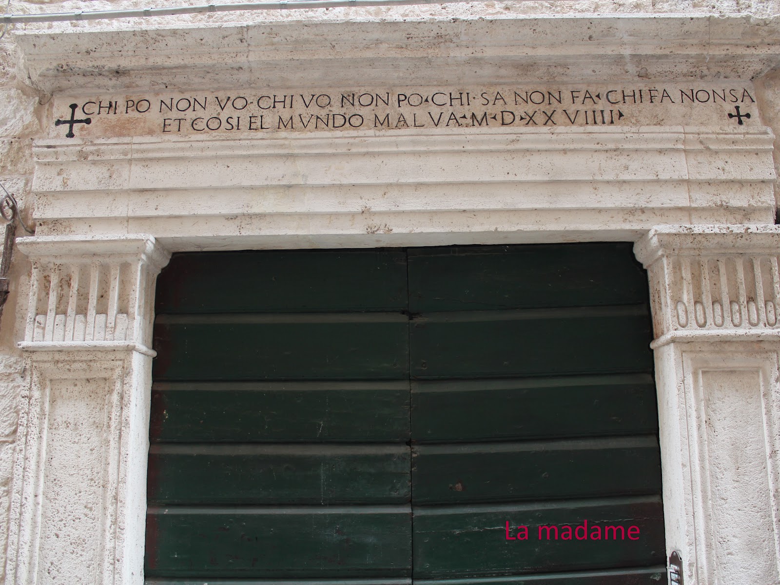 La madame: CHI PO NON VO