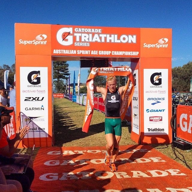 Matthew Baker - Elite Australian Triathlete: Gatorade Race 3
