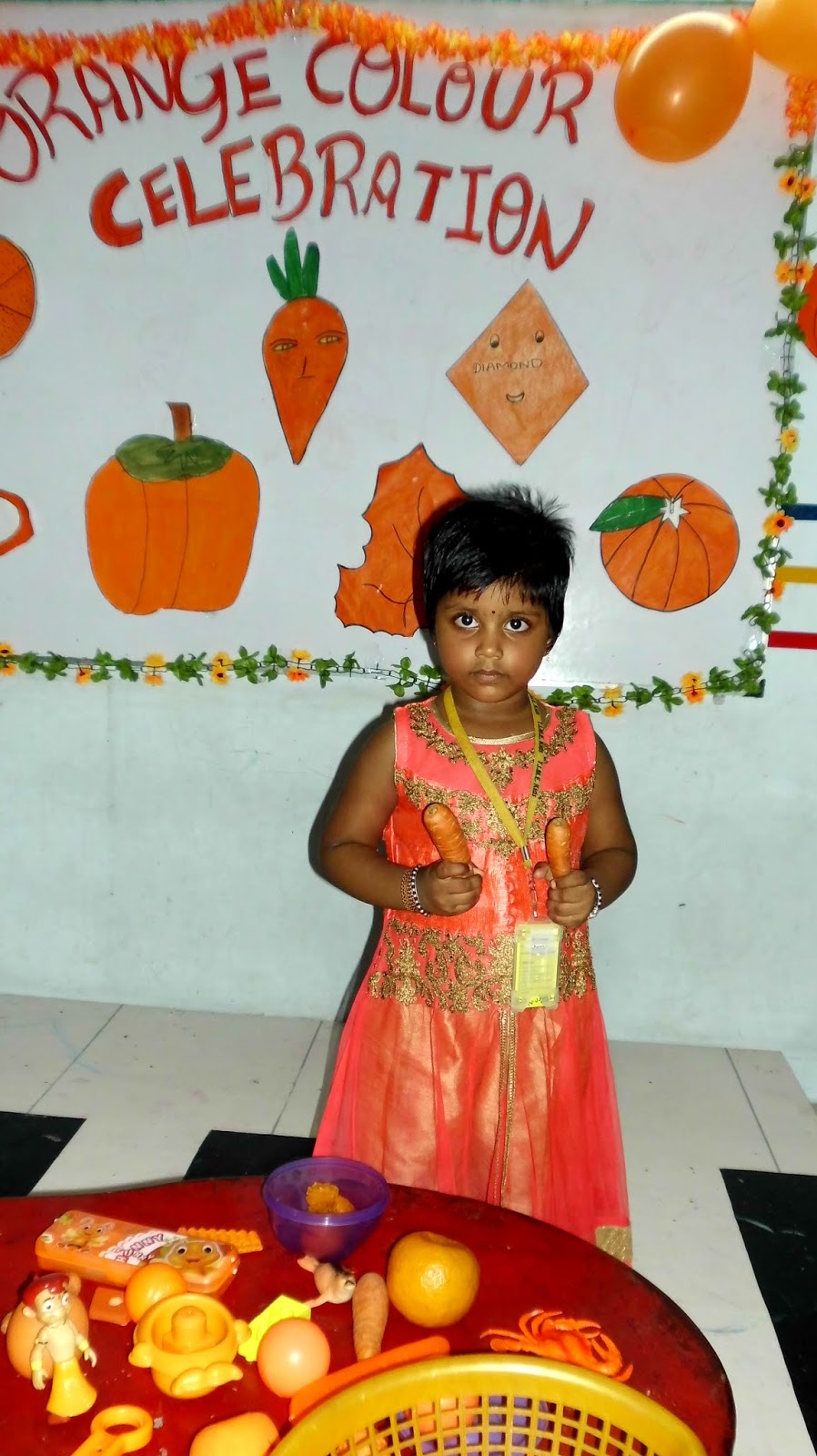 ORANGE COLOUR DAY CELEBRATION - PLAY GROUP & NURSERY | T.I.M.E KIDS PRE ...