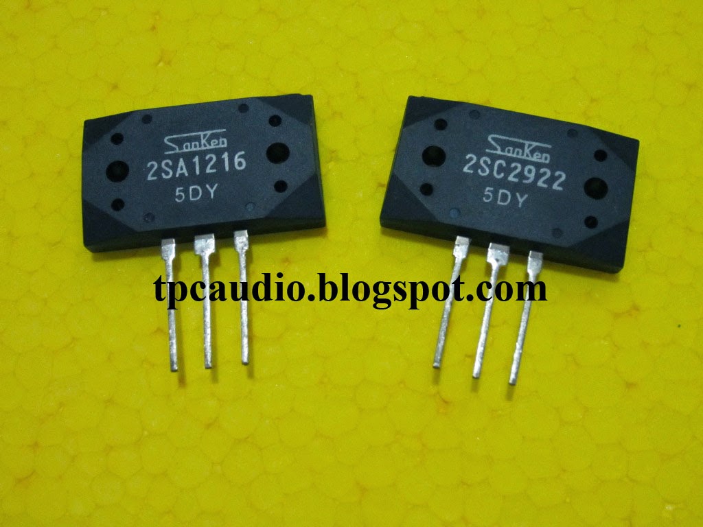 TPC AUDIO: TRANSISTOR SANKEN 2SA1216 - 2SC2922
