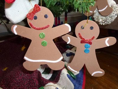 Save Green Being Green: Gingerbread Boy & Girl Craft Kit