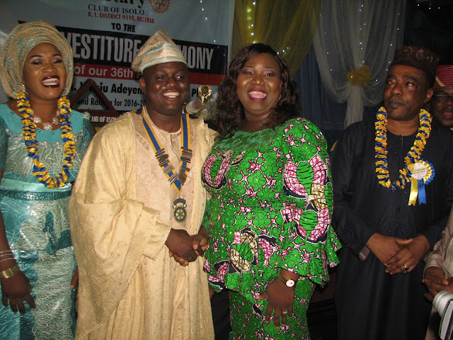 Rotarian Wasiu Adeyemo Babalola emerges 36th President at Isolo Rotary ...