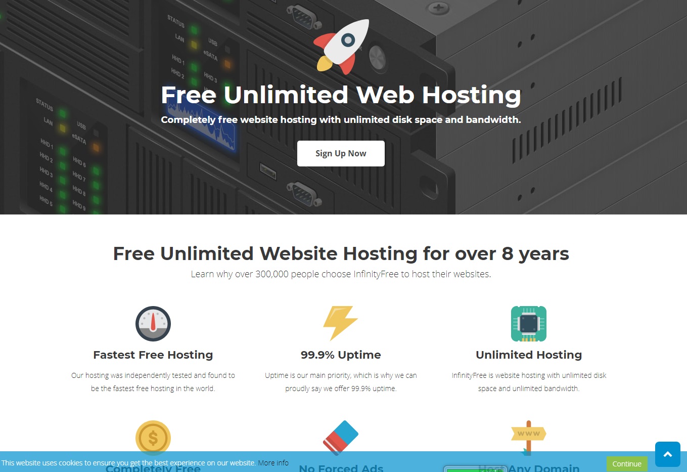 InfinityFree: Hosting Gratis Terbaik dengan Fitur Lengkap untuk Website ...