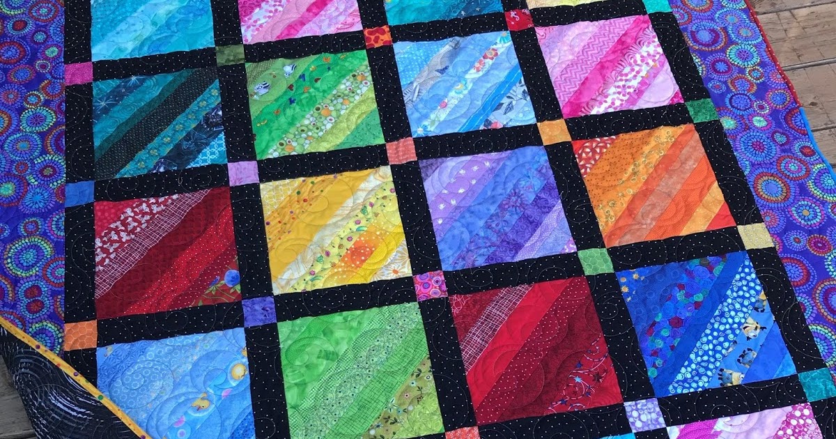 My Sewing Room: Rainbow String - finished