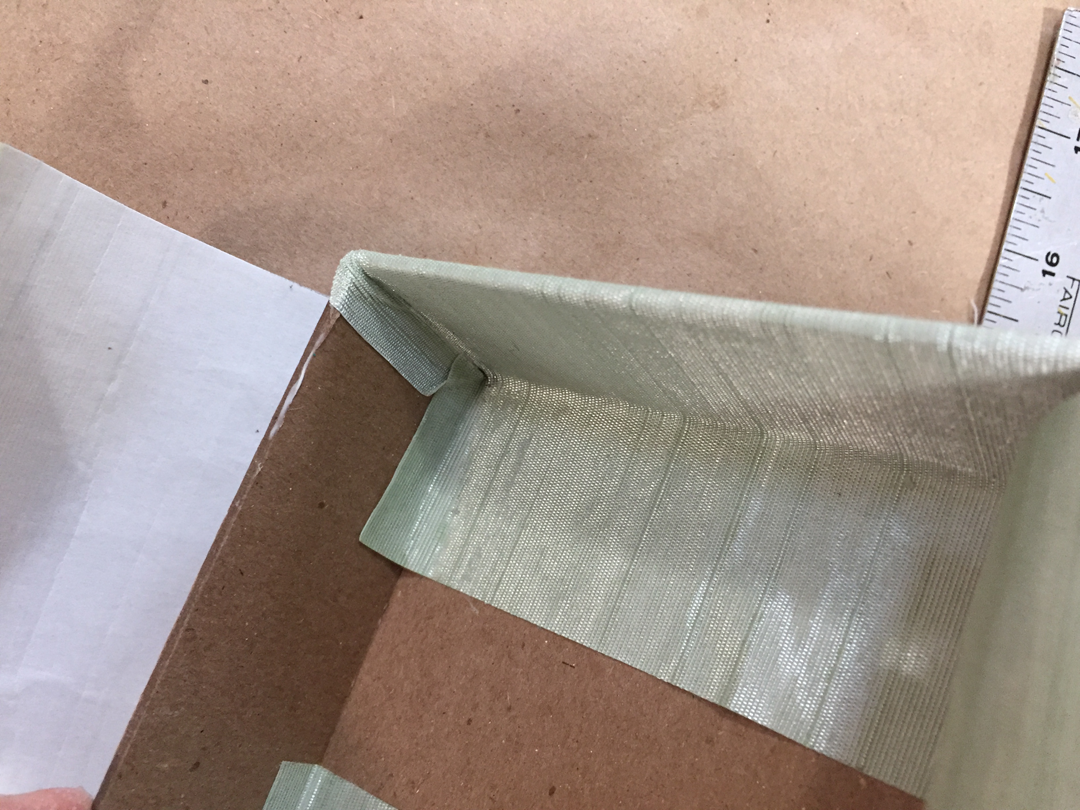 Covering a Two-Piece Box with Single Sheets