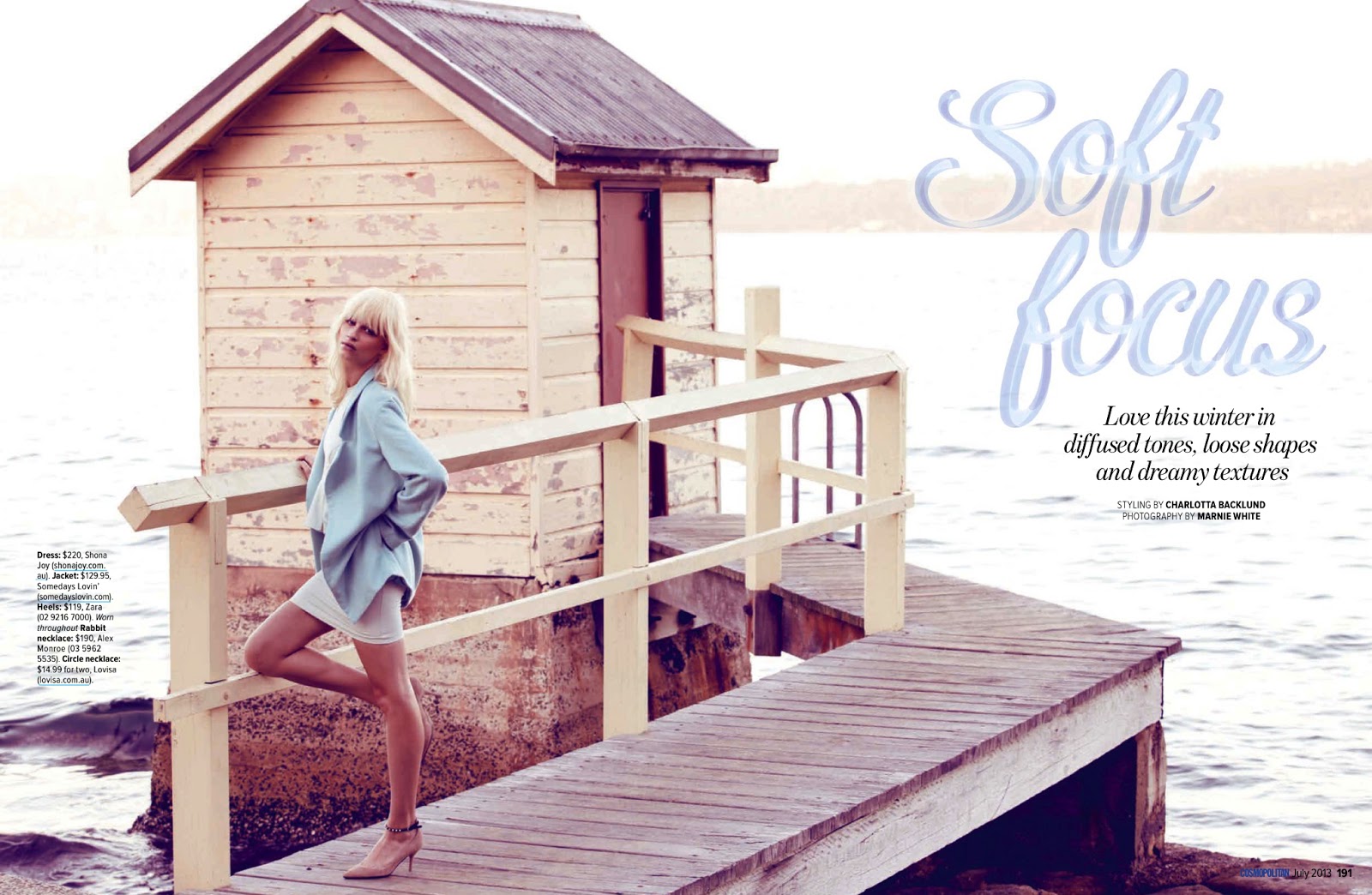 soft focus: stephanie murphy by marnie white for cosmopolitan australia ...