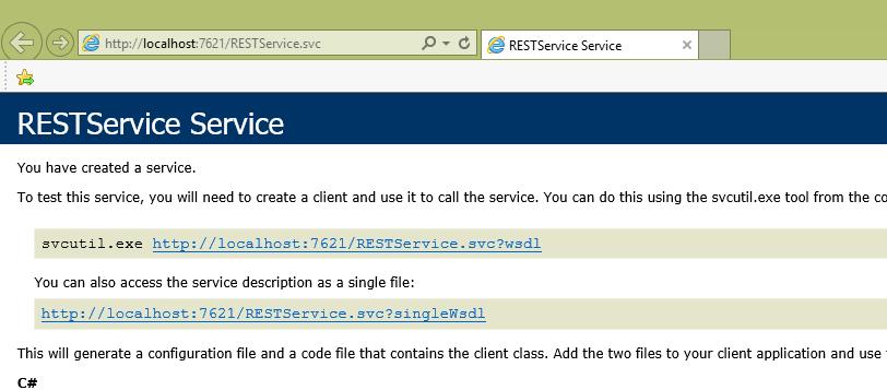 .netfreak: RESTful API using WCF Services